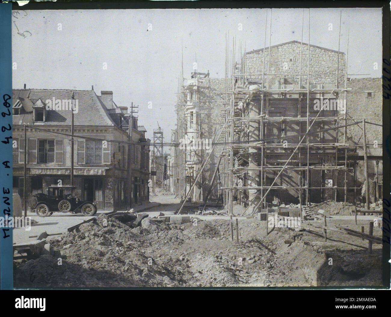 Reims, France , 1924 (?) - Reims - Auguste Léon Stock Photo - Alamy