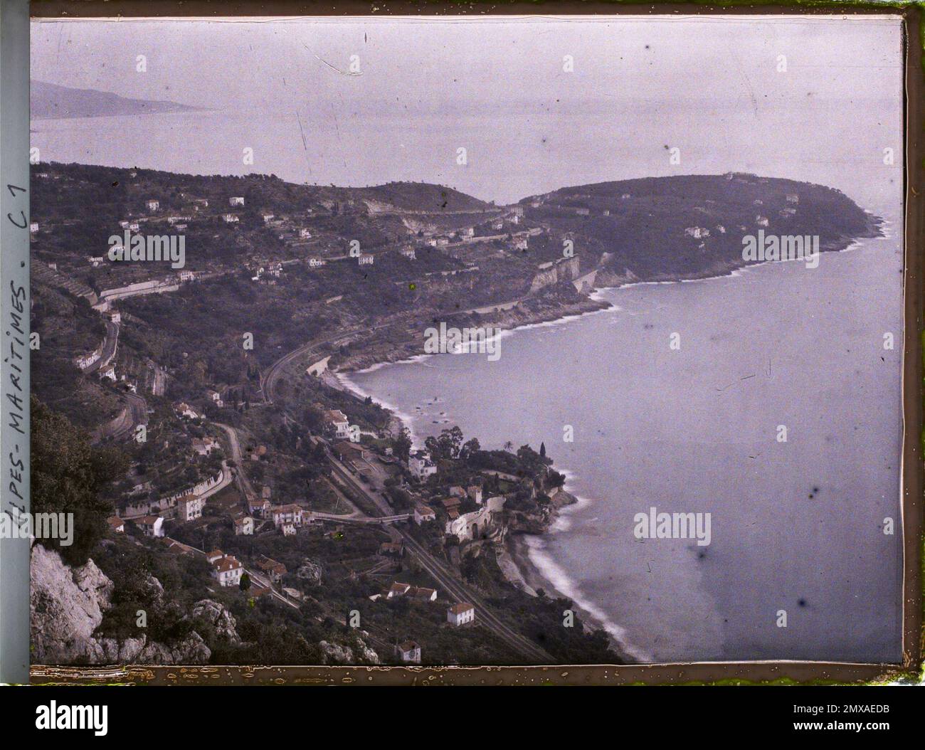 Cap martin vue hi-res stock photography and images - Alamy