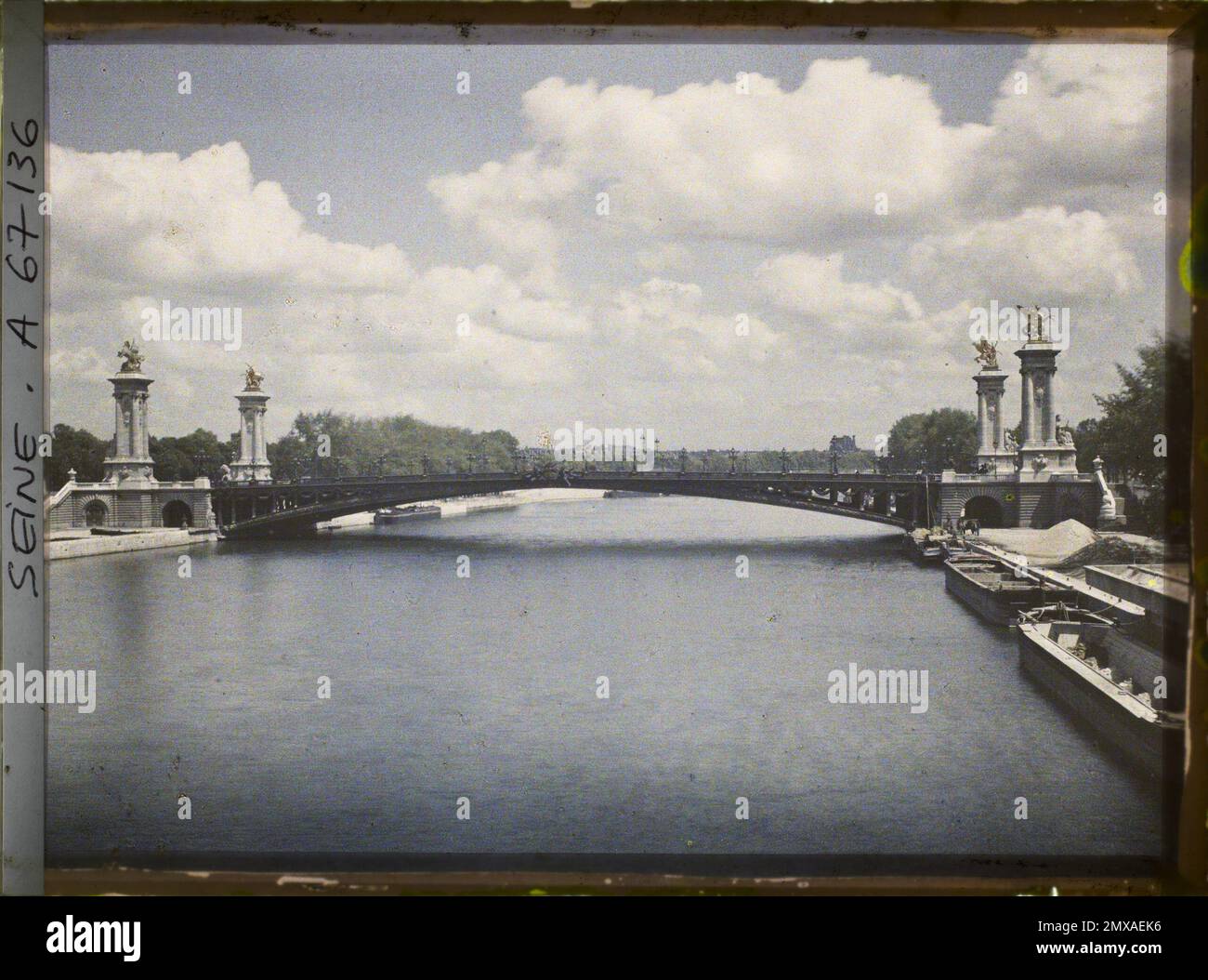 Paris (VIIE-VIIIE arr.), France Le Pont Alexandre III Stock Photo - Alamy