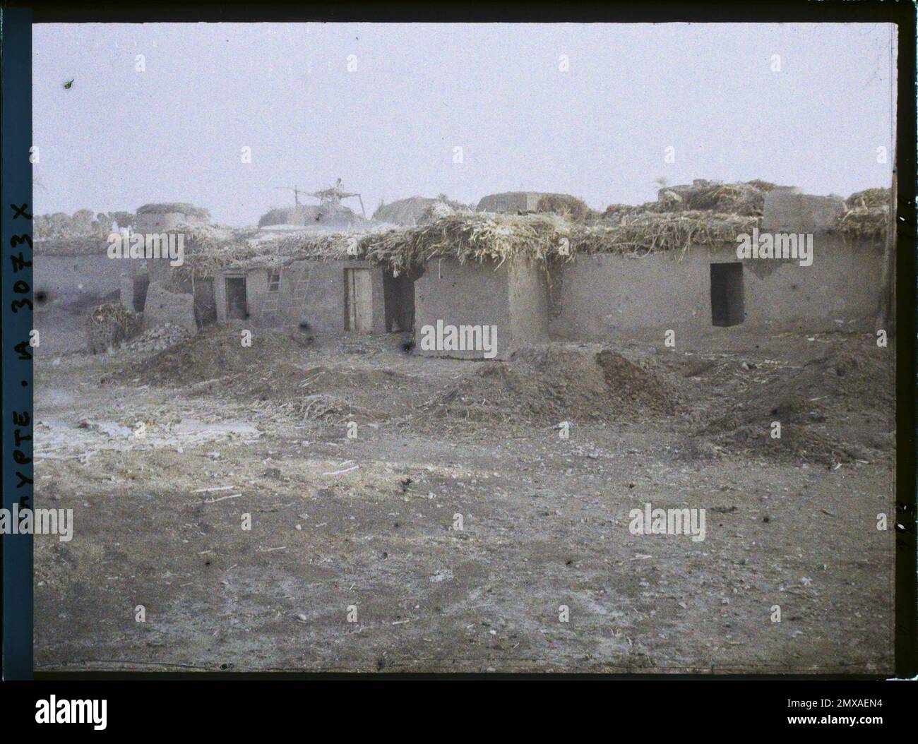 Cairo, Egypt, Africa Rural Habitations in adobe , 1914 - Egypt ...