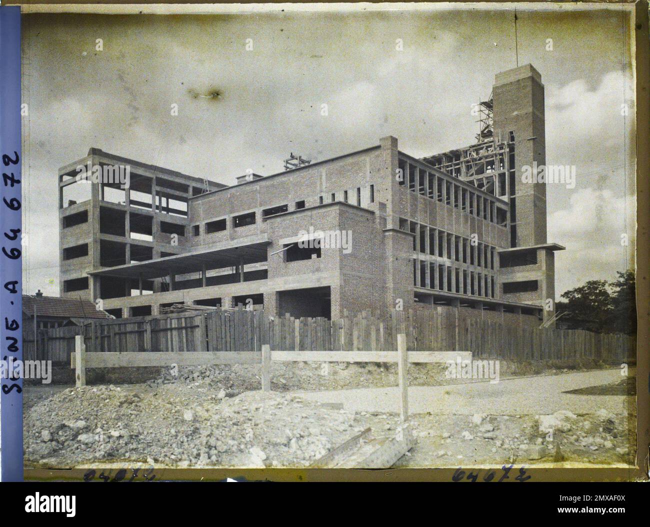 Paris (XIV arr.), France The University City, the construction of the ...