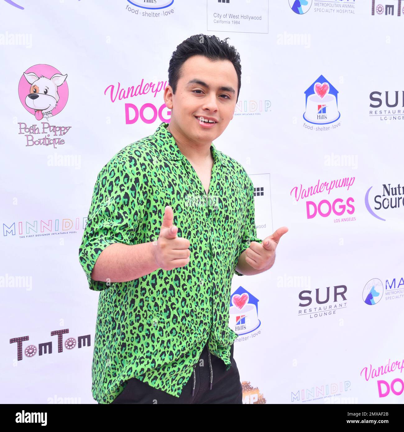 Óscar Castan attends Vanderpump Dogs’ 6th Annual World Dog Day. Photo ...