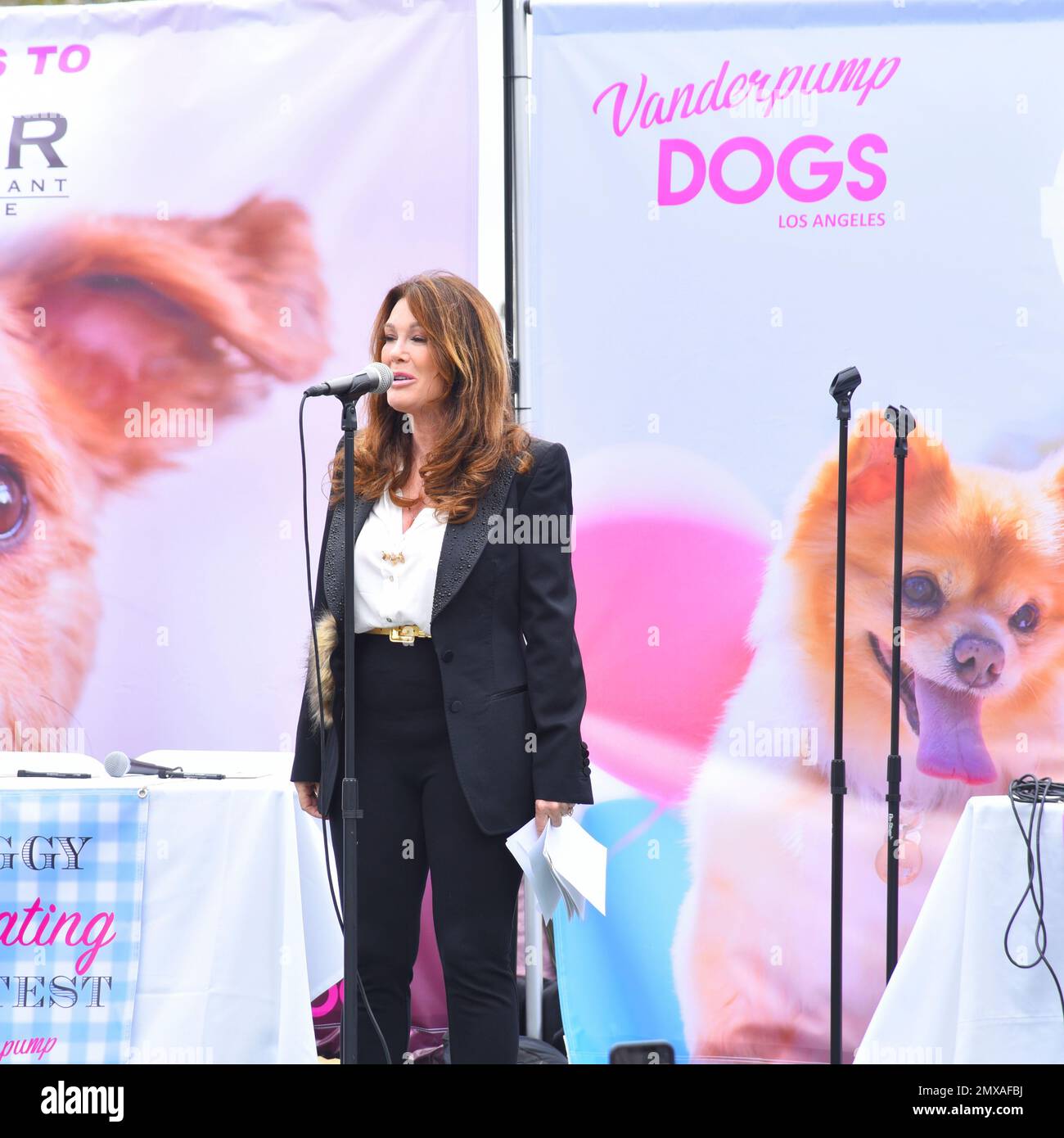 Lisa Vanderpump attends Vanderpump Dogs’ 6th Annual World Dog Day ...