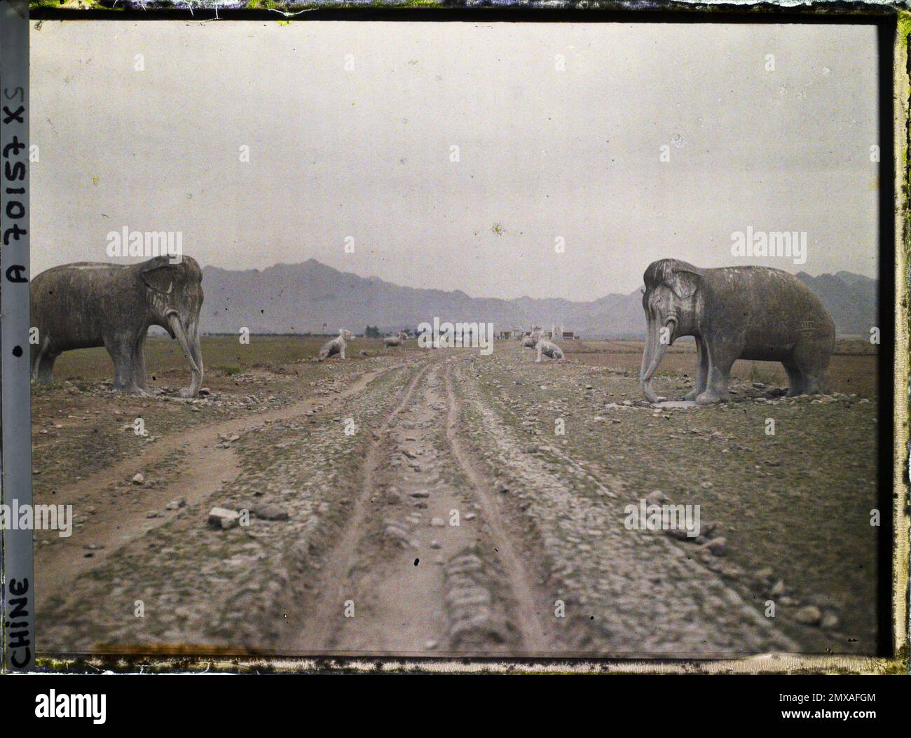 Changping, China Ming Shisanling ("Thirteen Ming Tombs") , 1912 - China ...