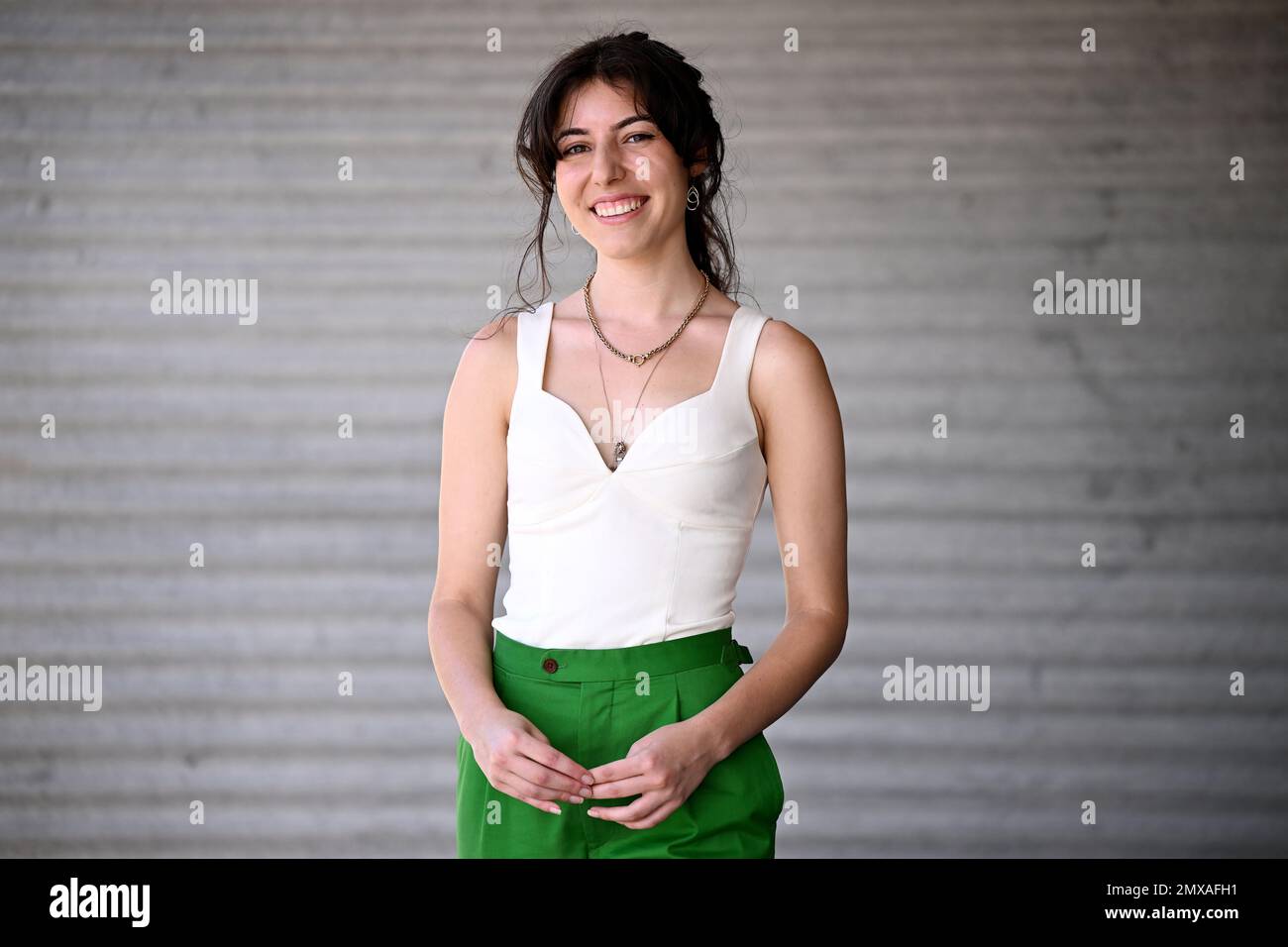 NSW Greens candidate for Summer Hill Izabella Antoniou poses for a ...