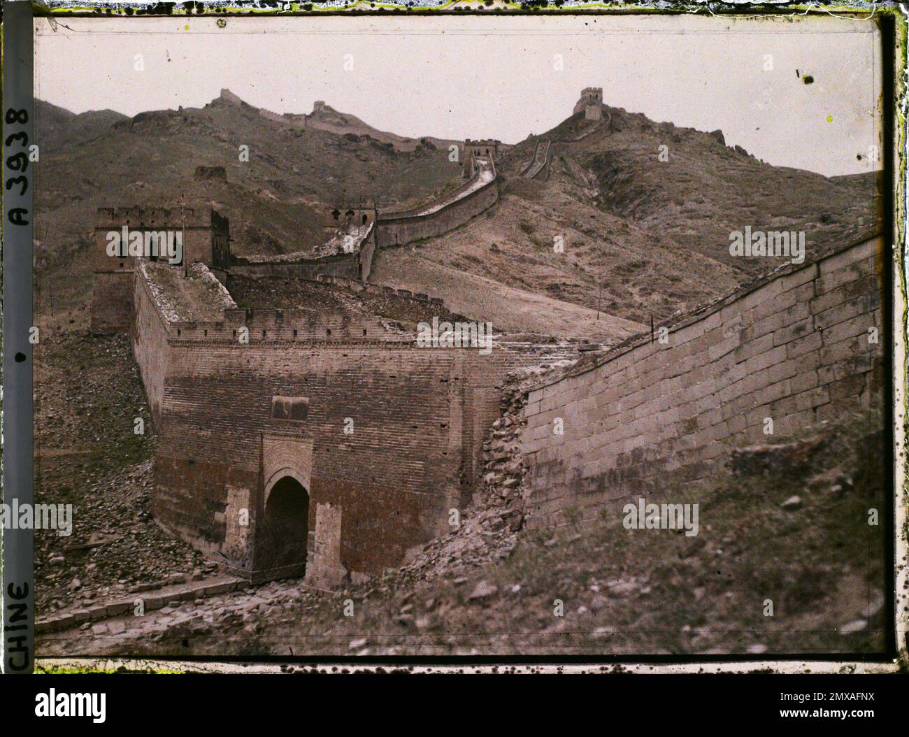 Badaling, China Fortified Passe , 1913 - China - Stéphane Passet Stock ...