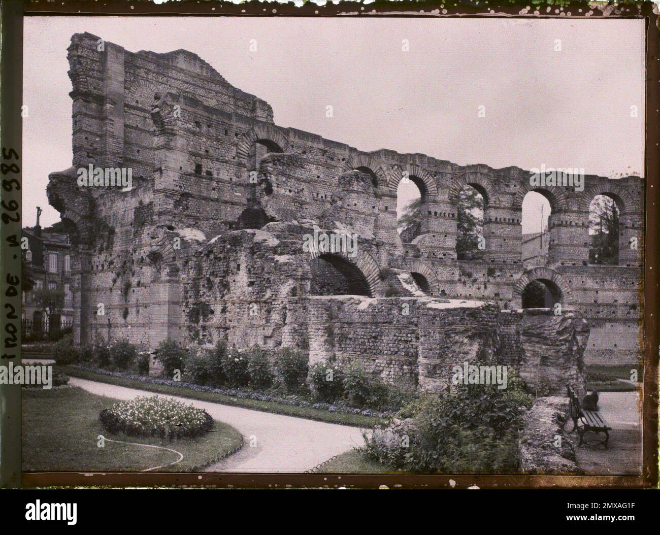 Bordeaux, France amphitheater dit Palais Gallien , 1920-1921 - Charente ...