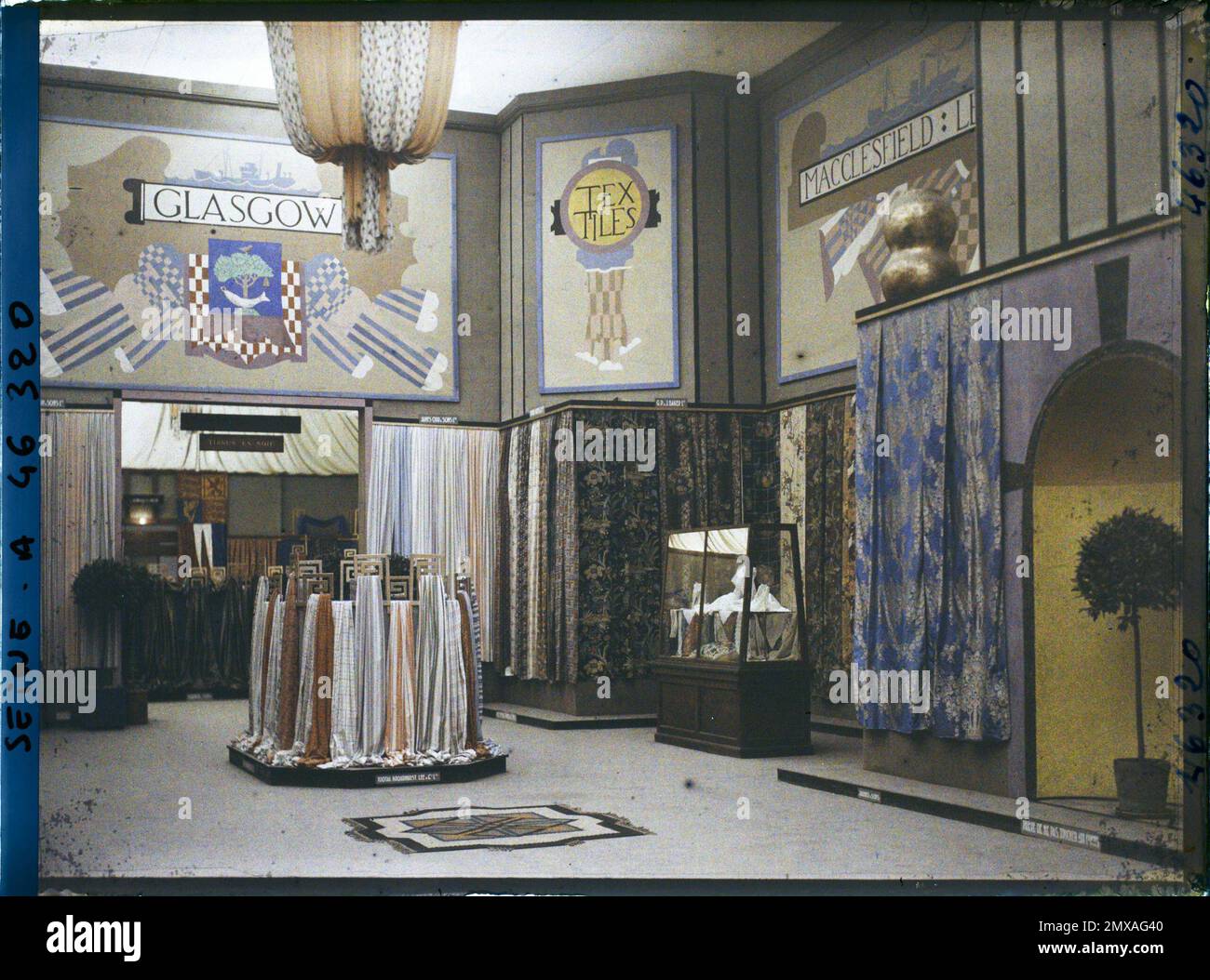 Paris (8th arr.), France The exhibition of decorative arts, textiles of ...