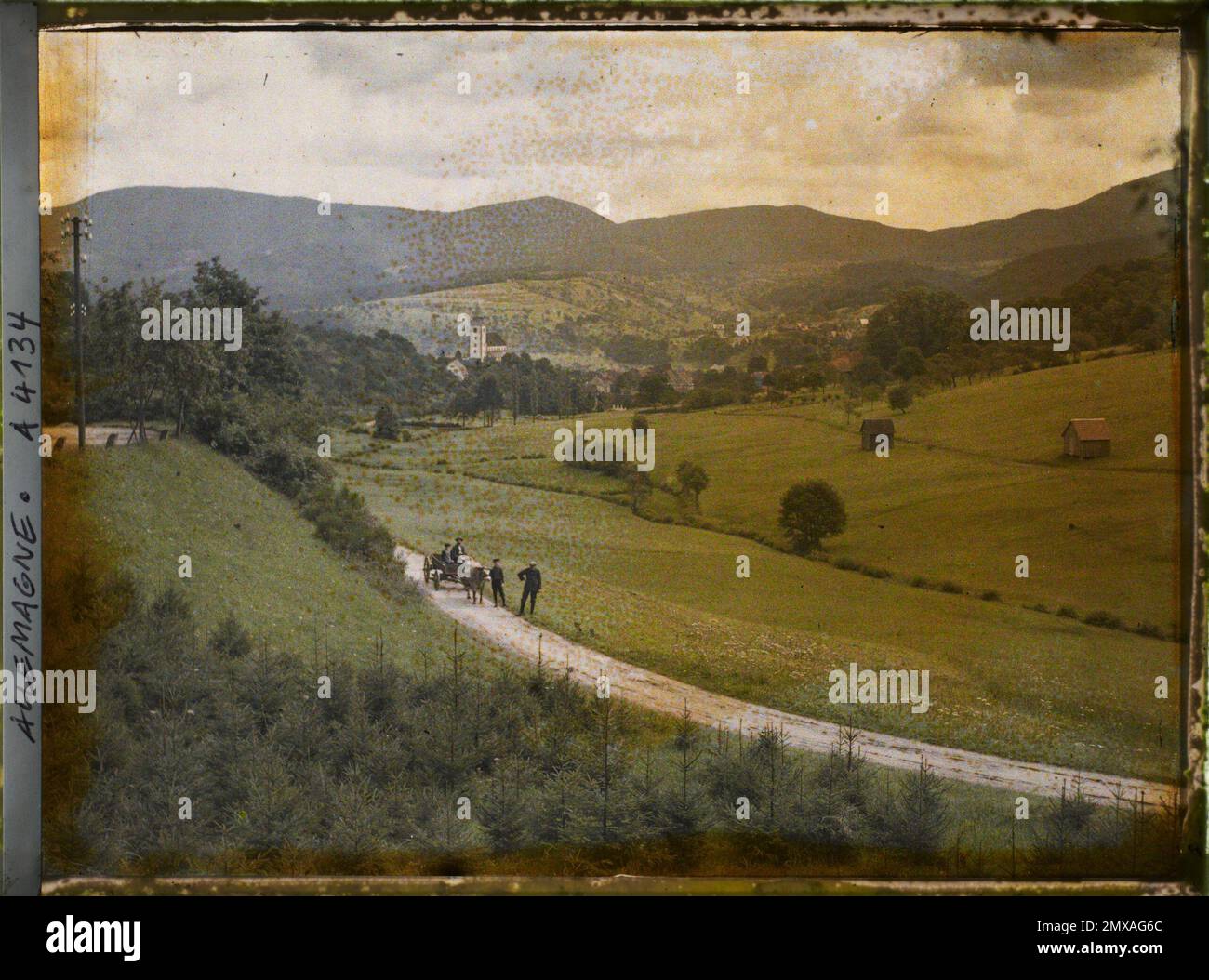 Bavaria, Germany? , 1912 - Germany - Auguste Léon Stock Photo - Alamy