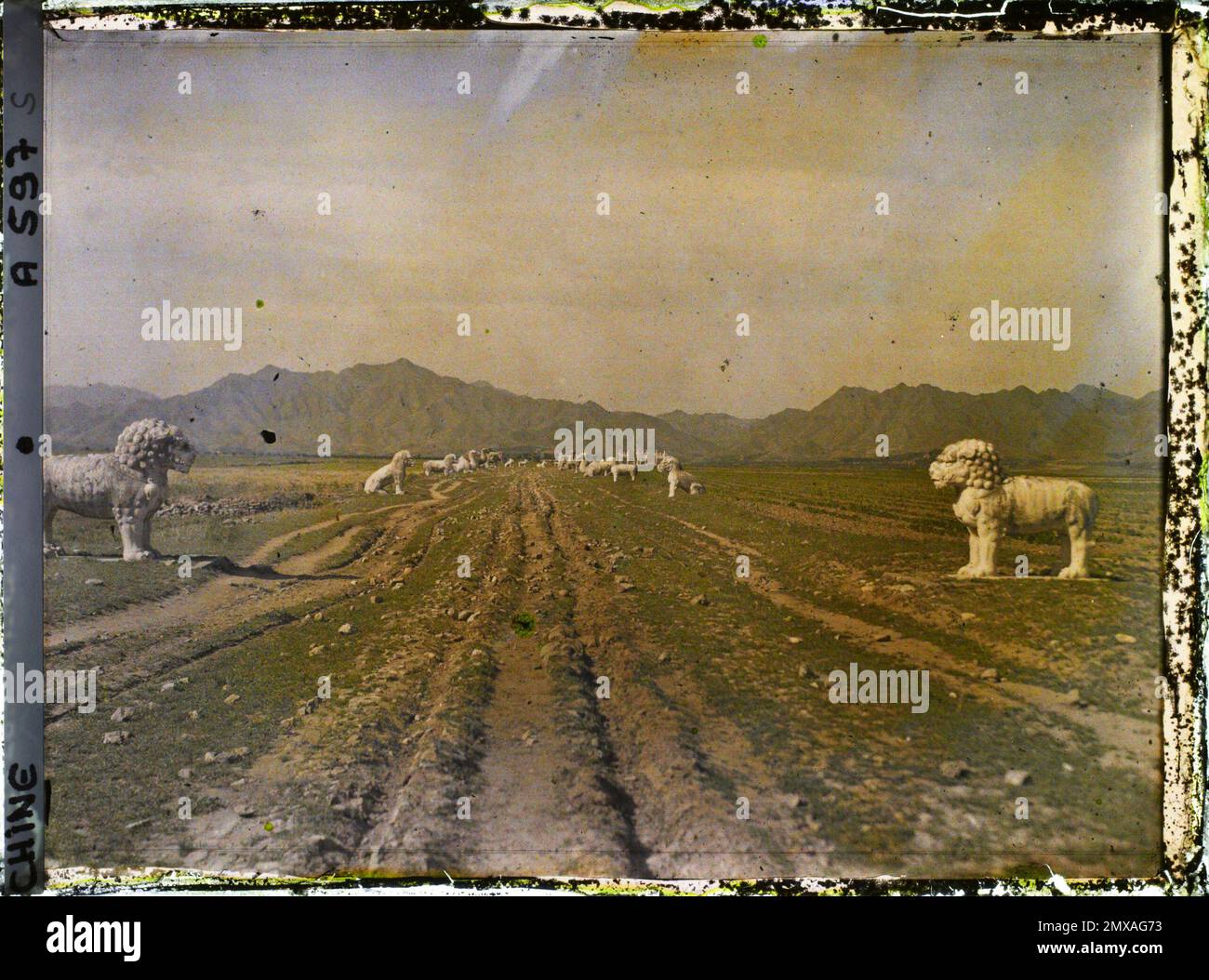 Changping, China Ming Shisanling ("Thirteen Ming Tombs") , 1912 - China ...