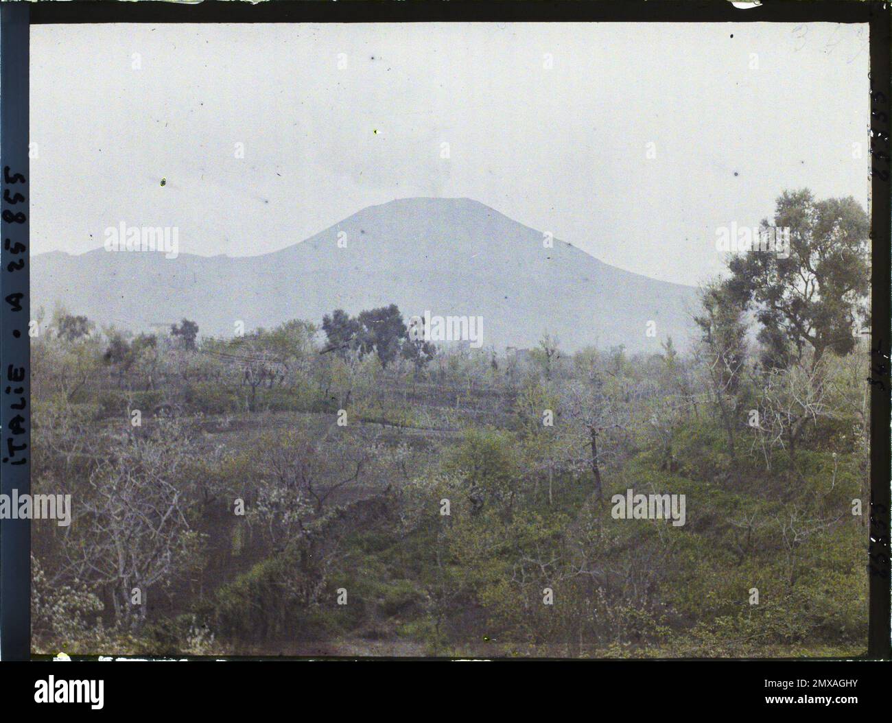Naples, Italy Vesuvius seen from Torre del Greco , 1921 Cap Martin ...
