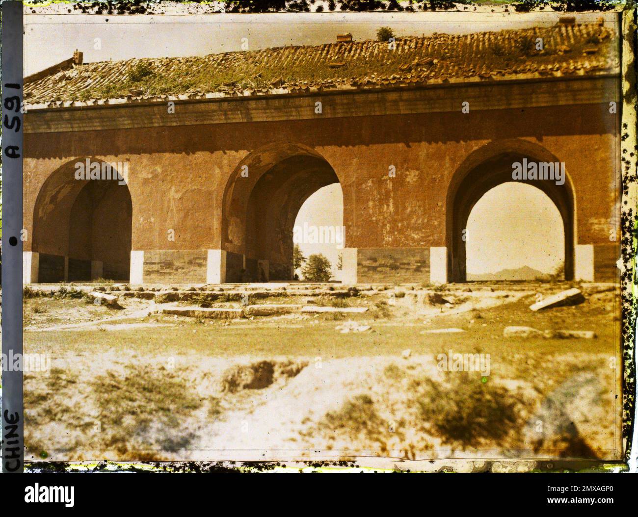 Changping, China Ming Shisanling ("Thirteen Ming Tombs") , 1912 - China ...