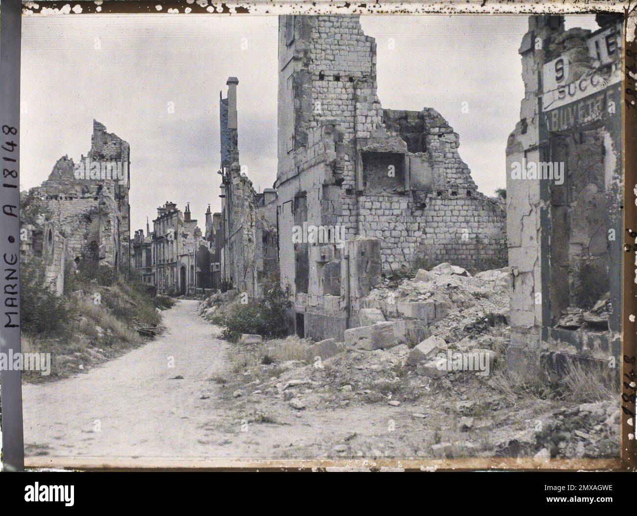Reims , Marne , Champagne , France , 1919 - Reims - Auguste Léon ...