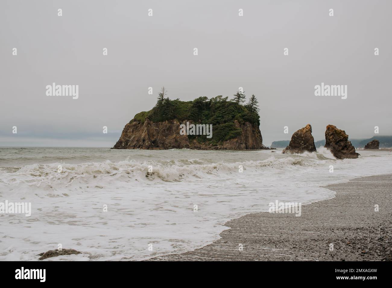 Ruby Beach in Olympic National Park Stock Photo - Alamy