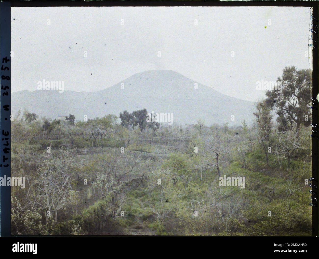 Naples, Italy Vesuvius seen from Torre del Greco , 1921 Cap Martin ...
