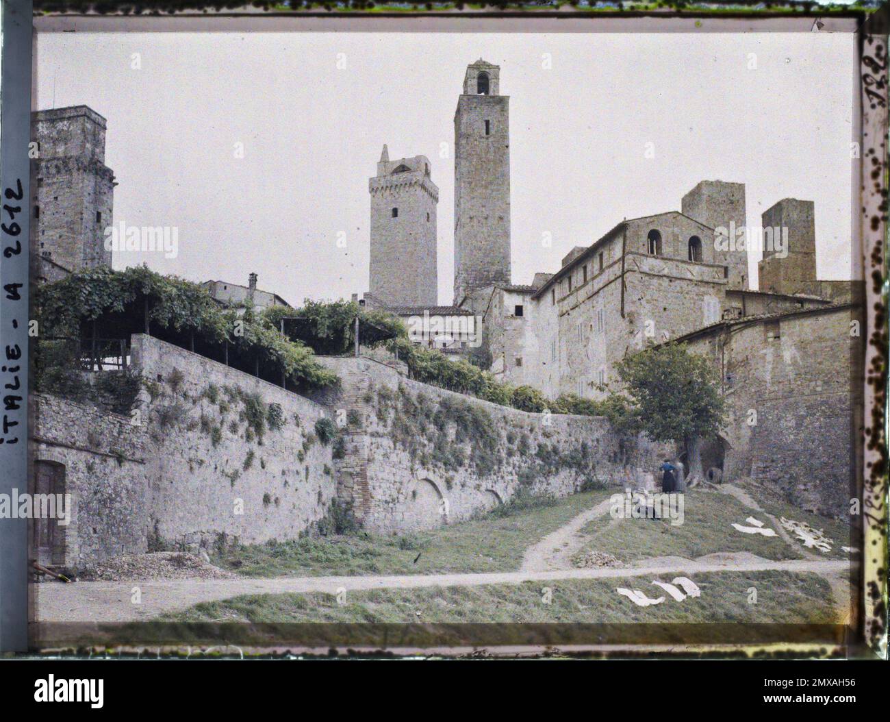 San Gimignano, Italy Medieval Tours , 1913 - Balkans, Italy - Jean ...
