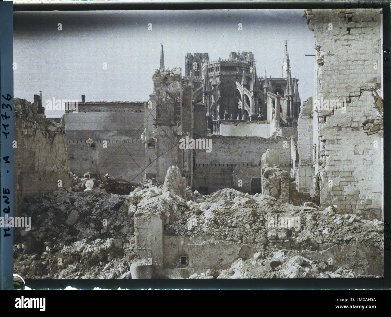 Reims , Marne , Champagne , France , 1917 - Marne - Fernand Cuville ...