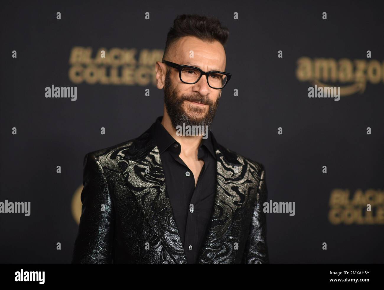 Panos A. Panay, president of the Recording Academy, arrives at the ...