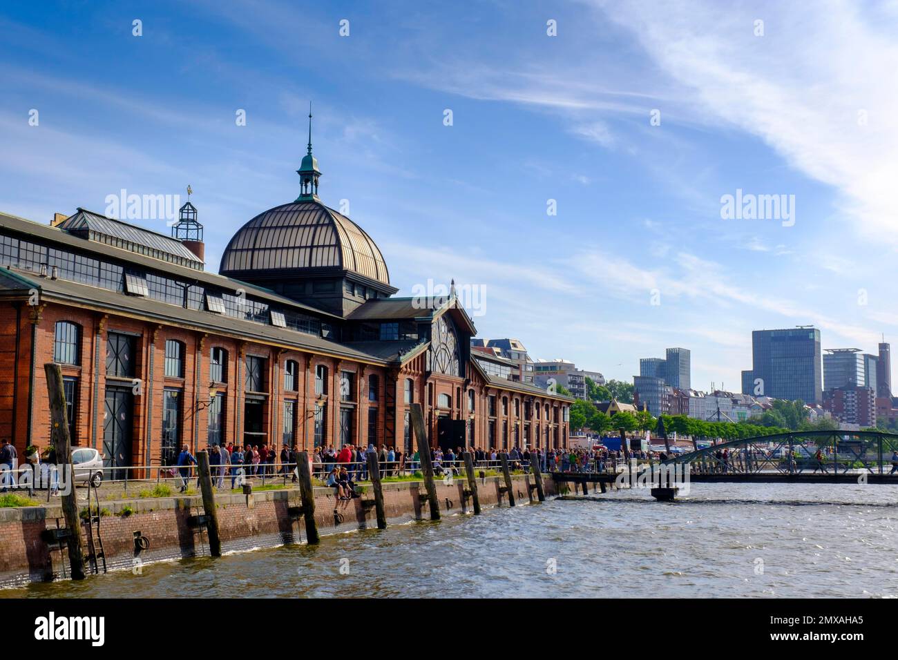 Altona Fish Auction Hall, Hamburg Fischmarkt, Altona, Hamburg, Germany ...