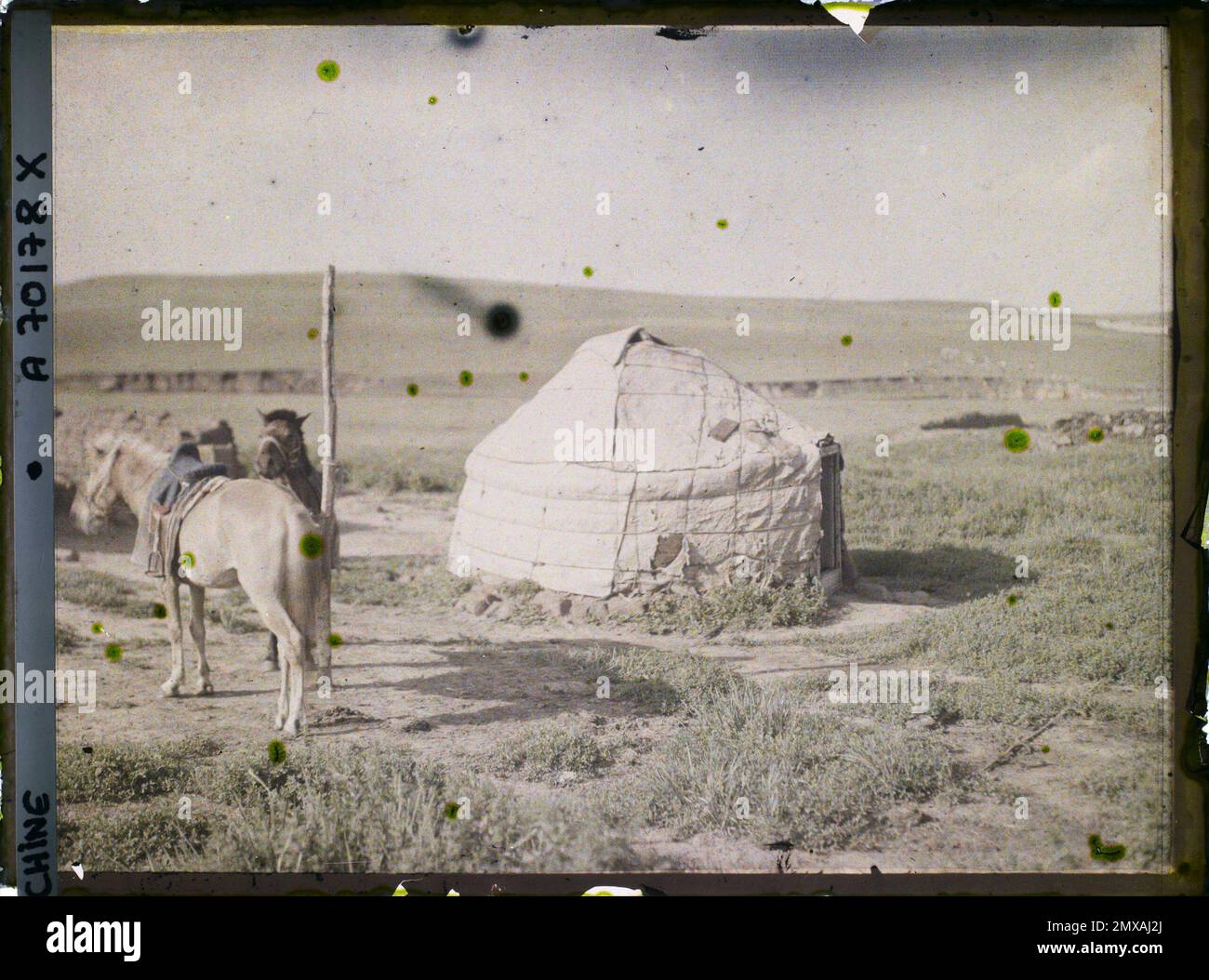 Surroundings of Kalgan, China in the steppe , 1912 - China - Stéphane ...