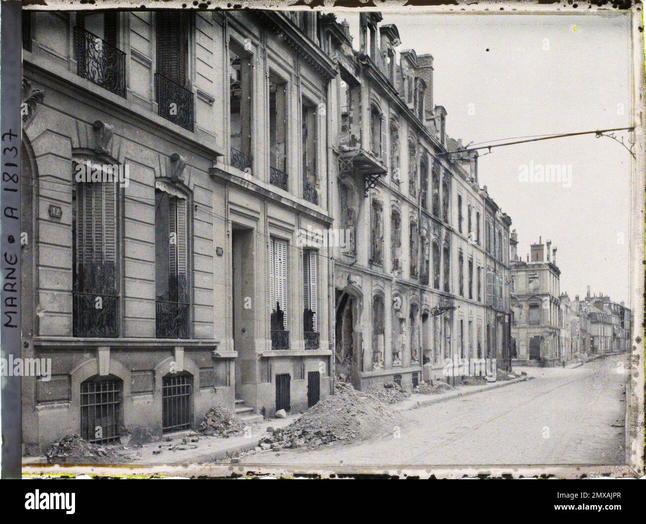 Reims , Marne , Champagne , France , 1919 - Reims - Auguste Léon ...