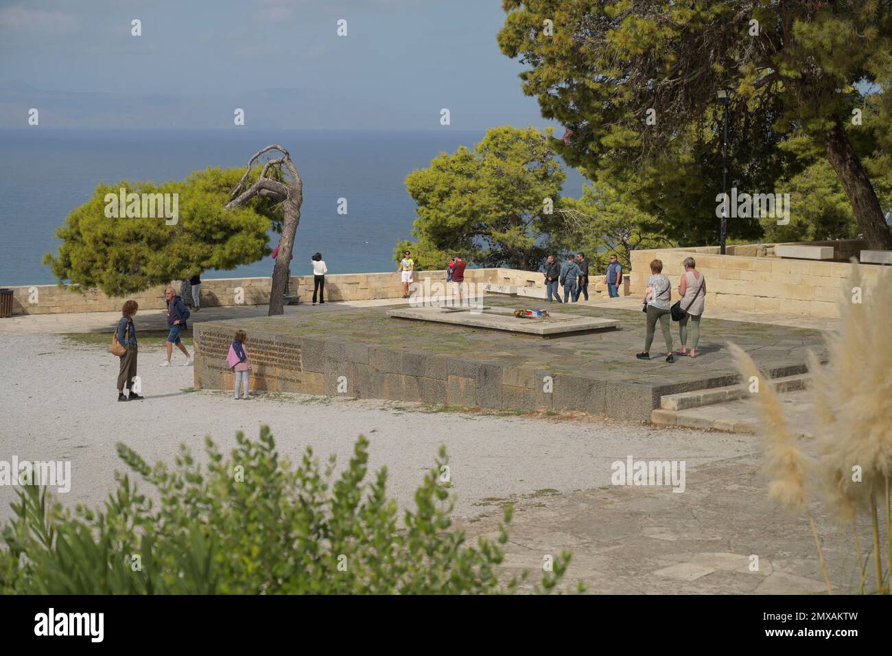 Tomb of Eleftherios Venizelos, Chania, Crete, Greece Stock Photo - Alamy