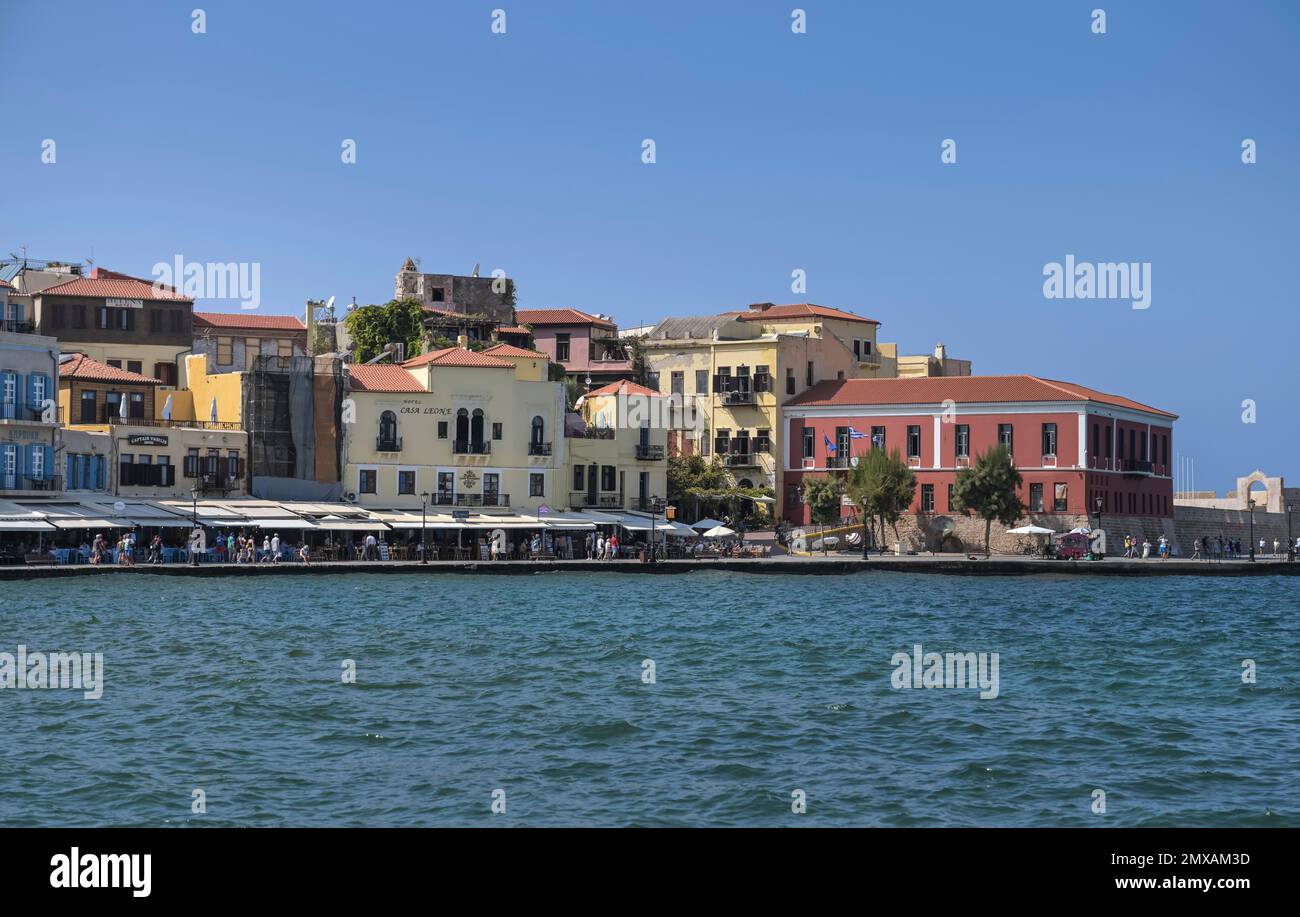 Venetian port chania hi-res stock photography and images - Alamy