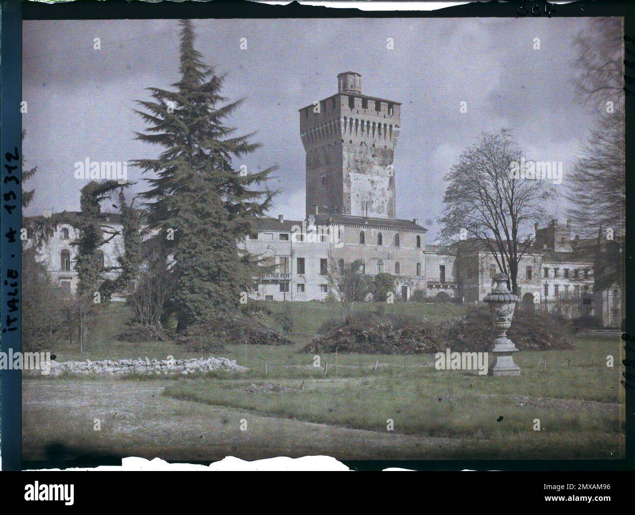 Vicence, Italy the Salvi Garden , 1918 - Italy - Fernand Cuville ...
