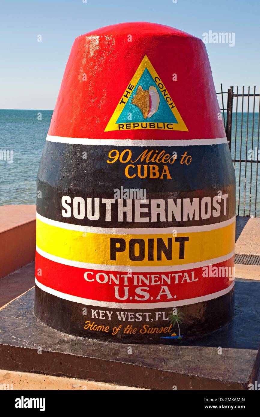 Southernmost Point of USA, Key West, Florida/ Southernmost Point of USA ...