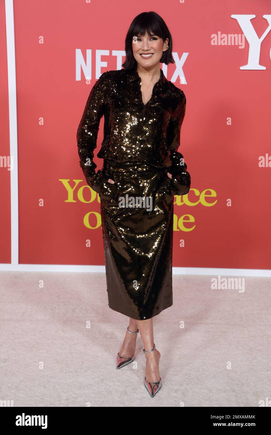 Los Angeles, Ca. 2nd Feb, 2023. Zoe Chao at the Netflix World Premiere ...