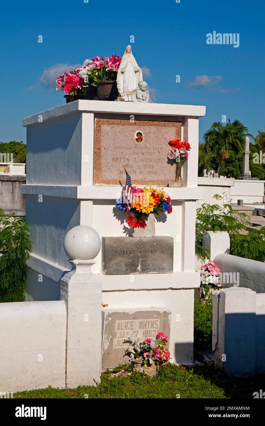 Key West Cemetery, Key West, Florida/ Key West Cemetery, Key West ...