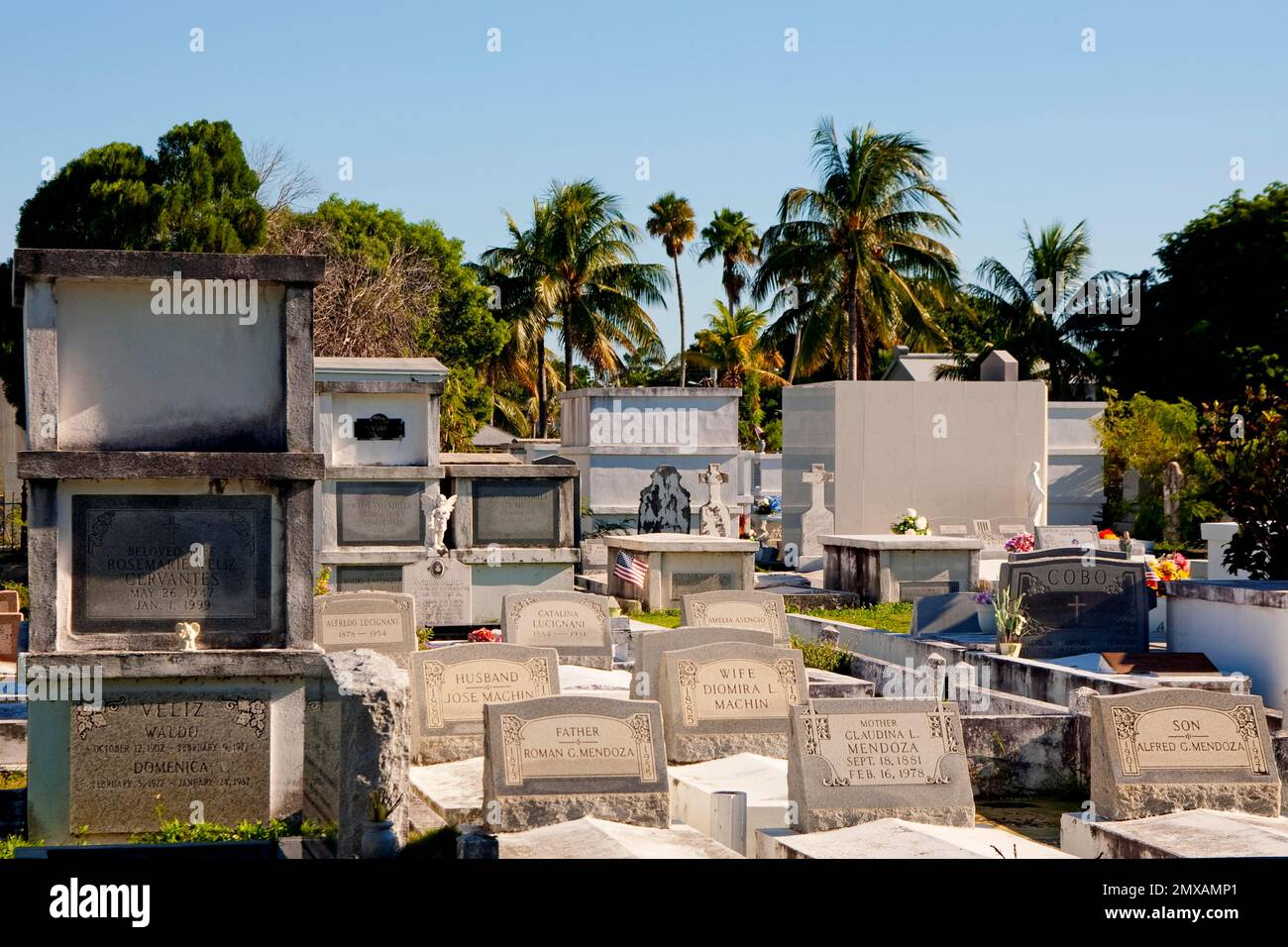 Key West Cemetery, Key West, Florida/ Key West Cemetery, Key West ...