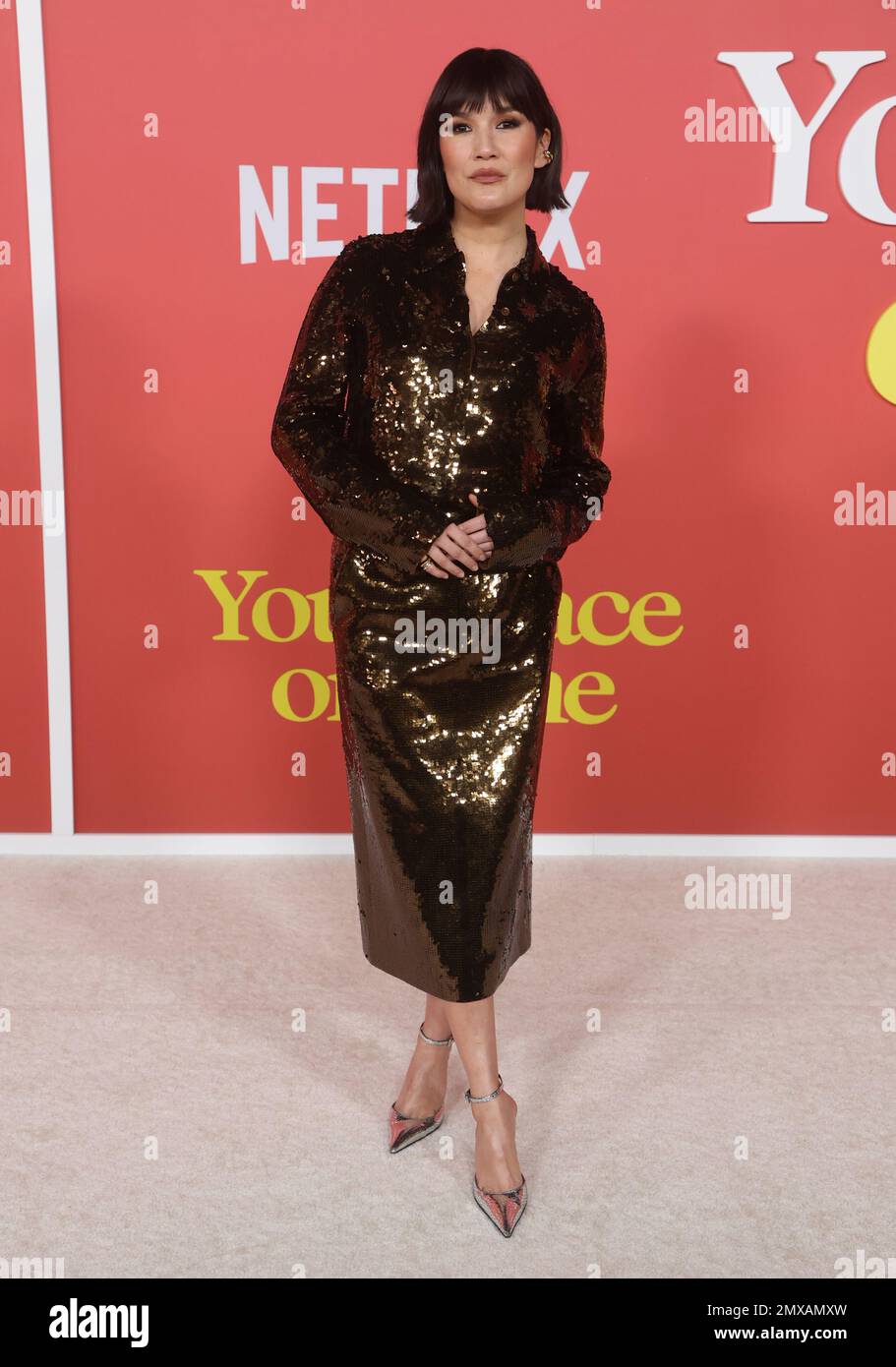 Los Angeles, Ca. 2nd Feb, 2023. Zoe Chao at the Netflix World Premiere ...