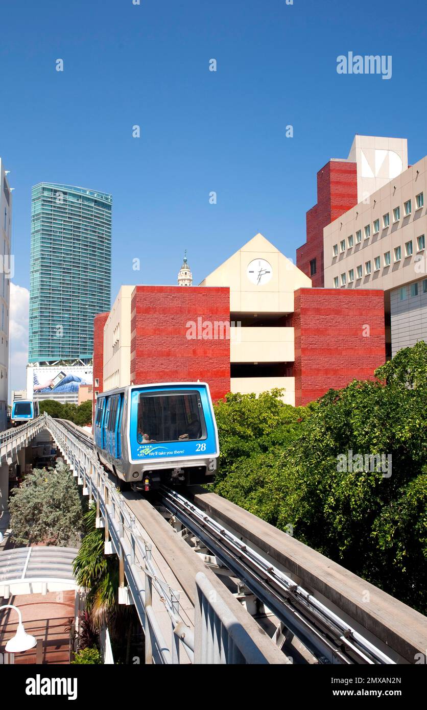 The metromover miami hi-res stock photography and images - Alamy