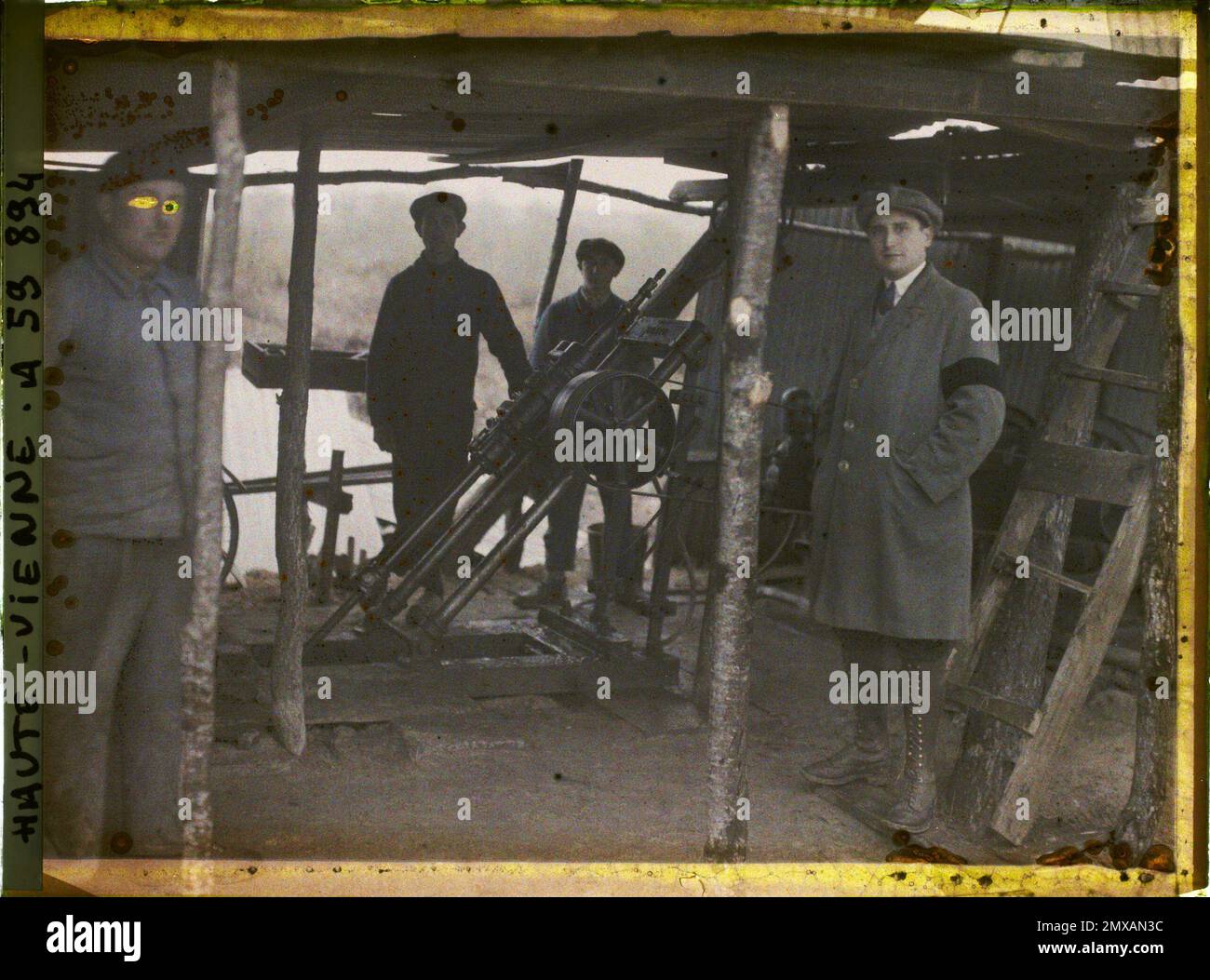 Château-Chervix, Haute-Vienne, France La Ponder, deposit of the ...