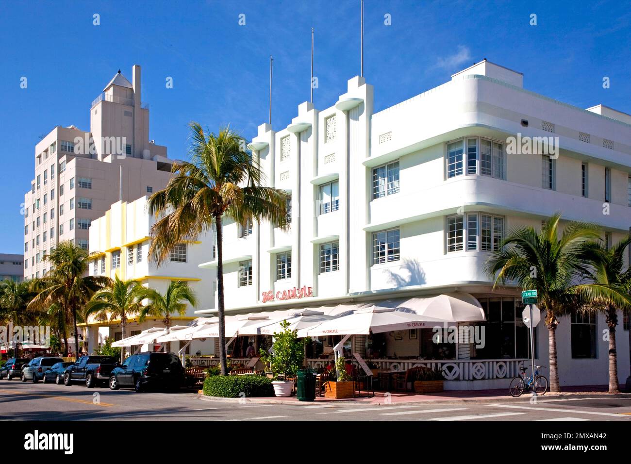 Art Deco District around Ocean Drive in Miami Beach, Miami Beach ...