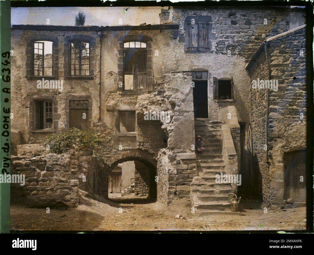 The GERGOVIE Plateau, France , 1911 - Center of France Auvergne ...