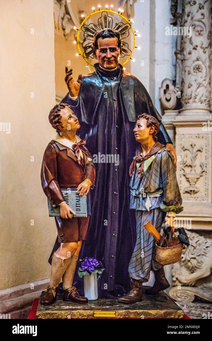 Cartapesta Sculptures, Lecce, Puglia, Lecce, Puglia, Italy Stock Photo ...