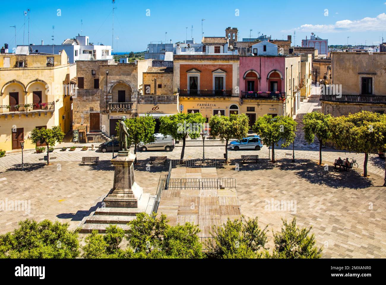 Piazza Vittorio Emanuele in Tricase, Puglia, Tricase, Puglia, Italy ...