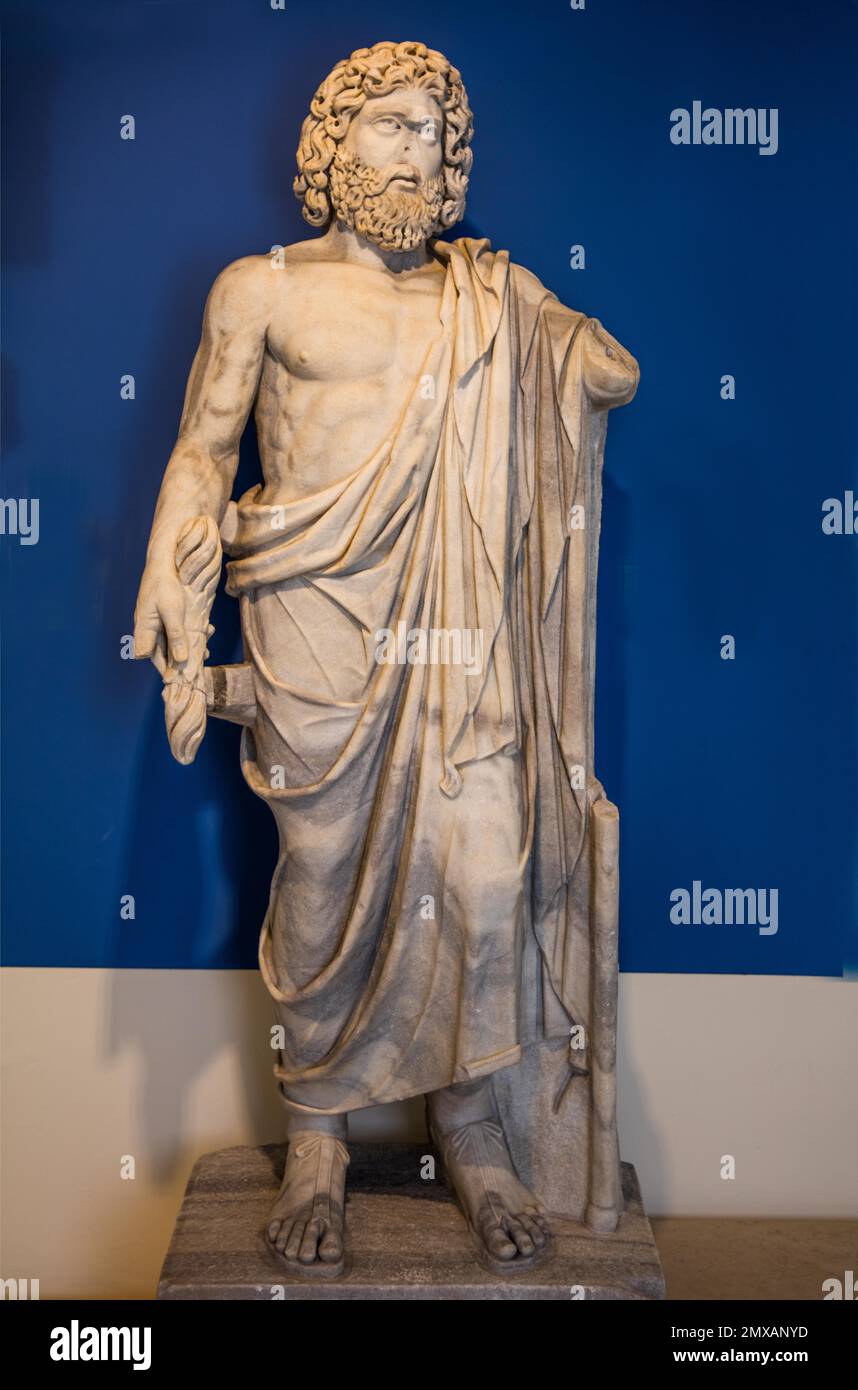 Marble statue of Devinata, 150 BC National Archaeological Museum ...