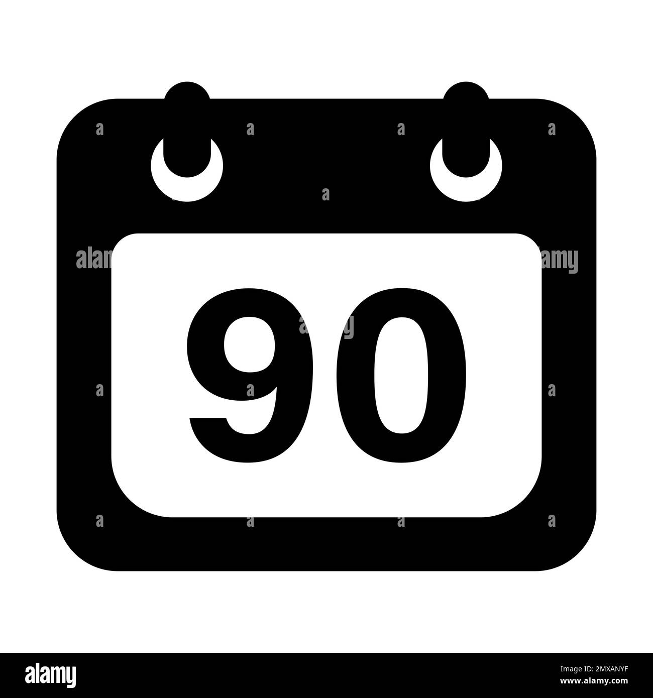 Three months icon vector for graphic design, logo, website, social ...