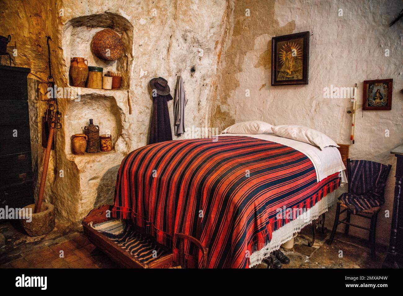Historic Sassi Cave Apartment Casa Grotta, Matera, Puglia, Matera ...