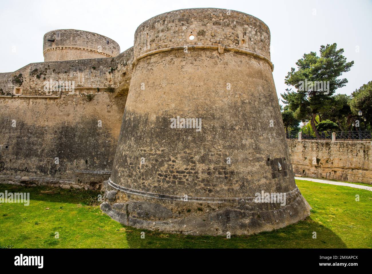 13th century Staufer castle Manfredonia, Puglia, Manfredonia, Puglia ...