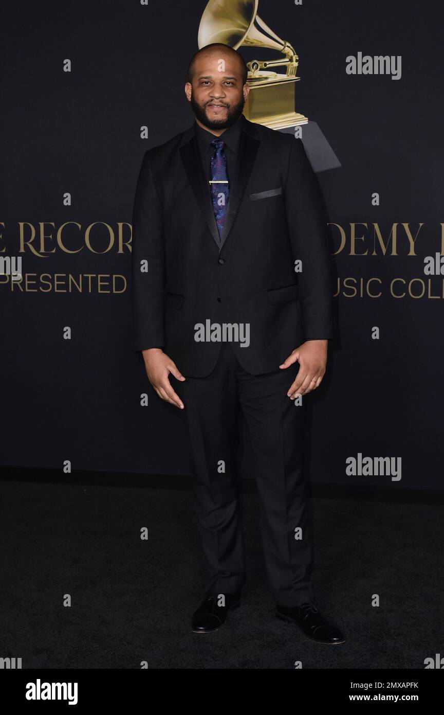 Timothy Hinshaw, head of hip-hop & R&B, Amazon Music, arrives at the ...