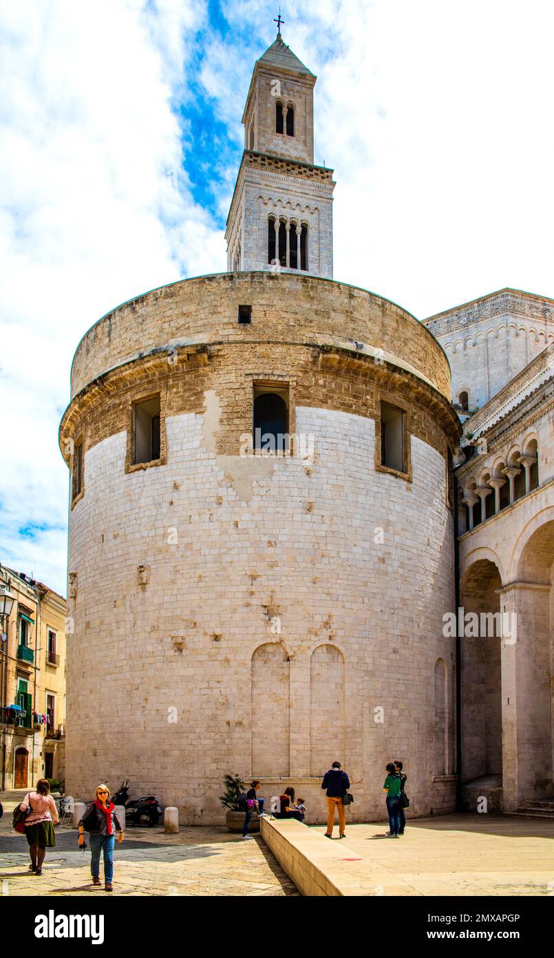 Cathedral of San Sabino, Bari, Puglia, Bari, Puglia, Italy Stock Photo ...