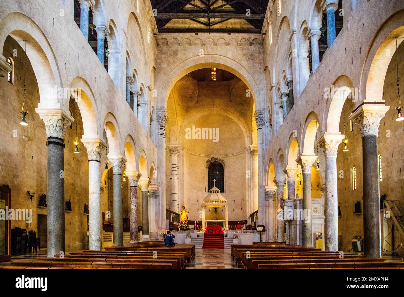 Cathedral of San Sabino, Bari, Puglia, Bari, Puglia, Italy Stock Photo ...