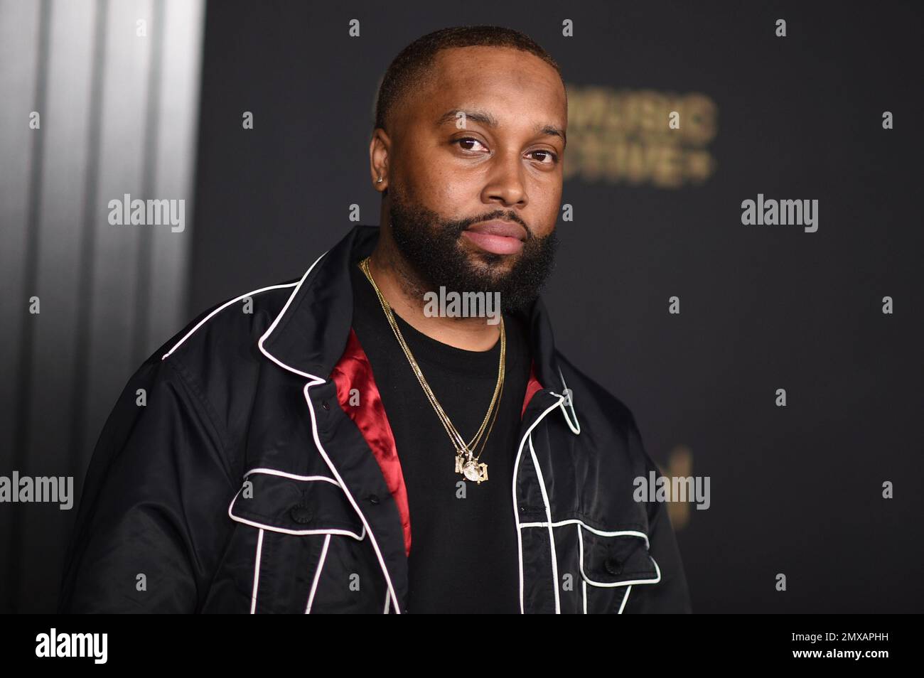 Kenyon Dixon arrives at the Black Music Collective on Thursday, Feb. 2 ...