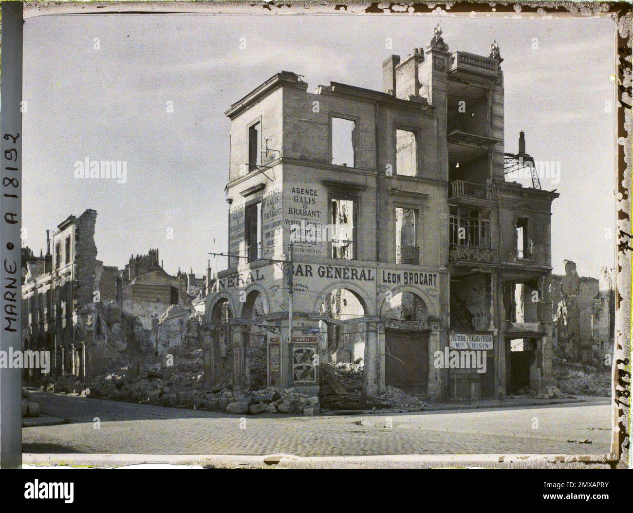 Reims , Marne , Champagne , France , 1919 - Reims - Auguste Léon ...
