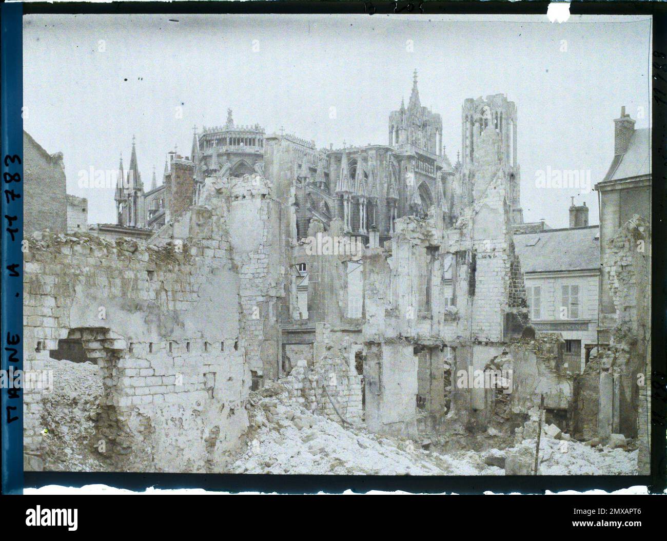 Reims , Marne , Champagne , France , 1917 - Marne - Fernand Cuville ...