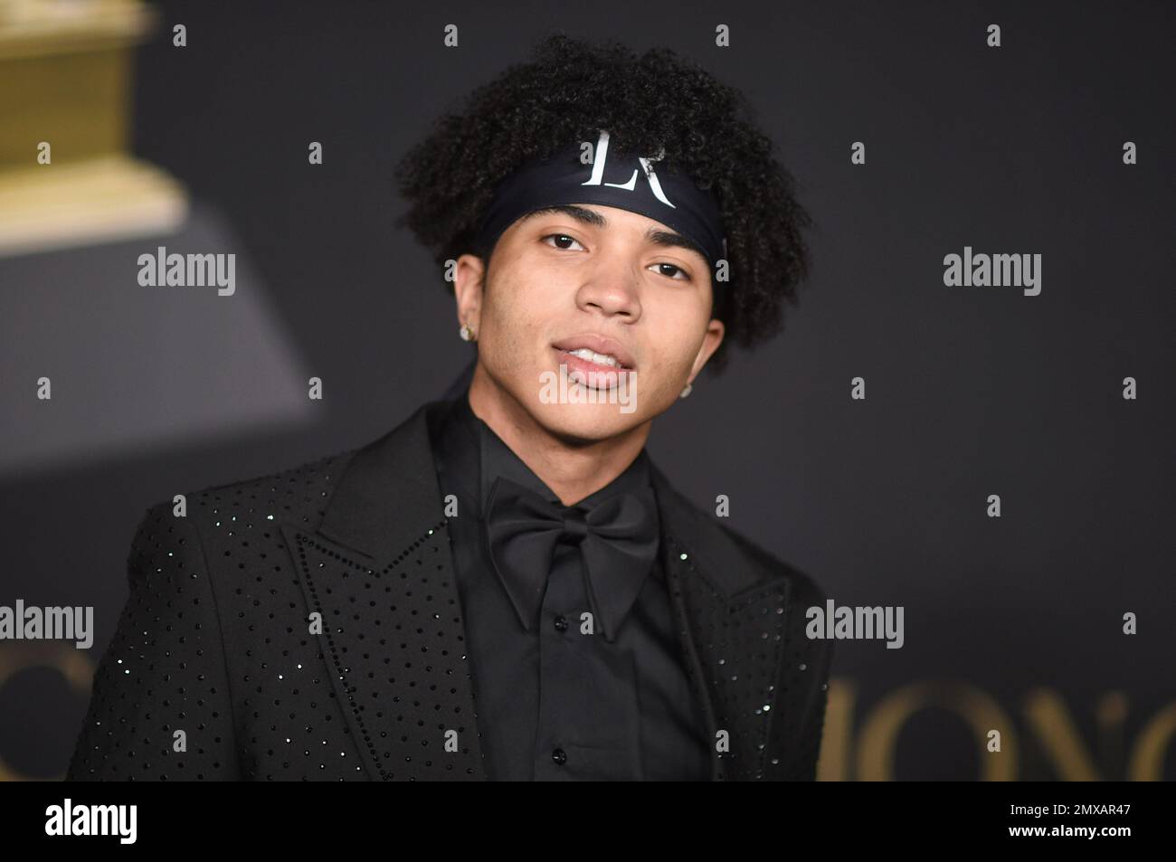 LaRon Hines arrives at the Black Music Collective on Thursday, Feb. 2 ...